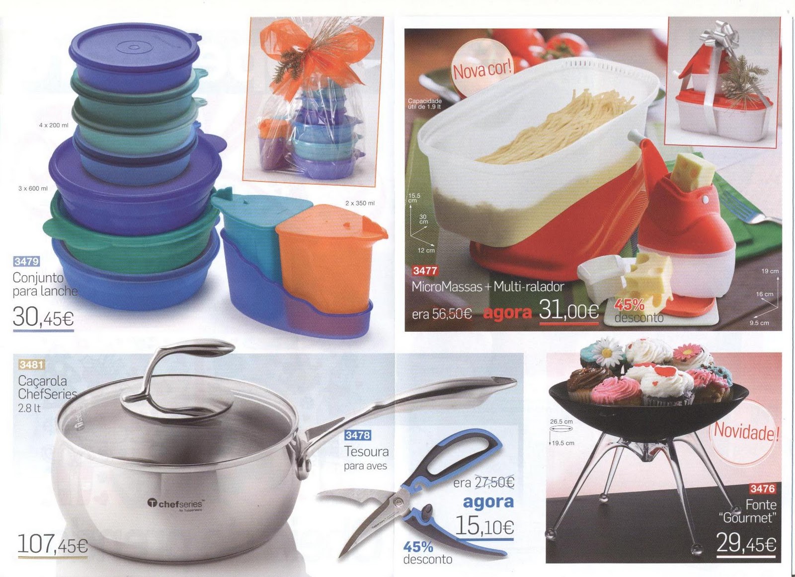 O Mundo da Tupperware: PROMOÇÕES TUPPERWARE - Semana 47 à 51/2010