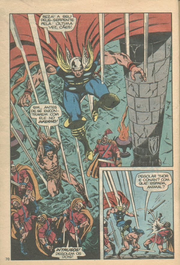 Selvagens Da Noite: Grandes Heróis Marvel Nº 5 - Conan Vs Thor!