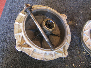 Lambretta Restoration: Front Wheel removal and strip