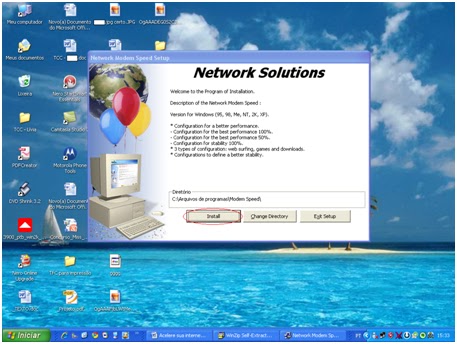 DihxX: Acelere sua internet discada