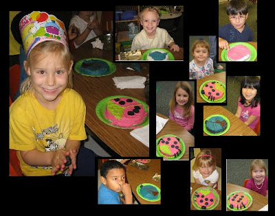 Katie's Cakes: Stink Bugs and Lady Bugs Cake Decorating Party!