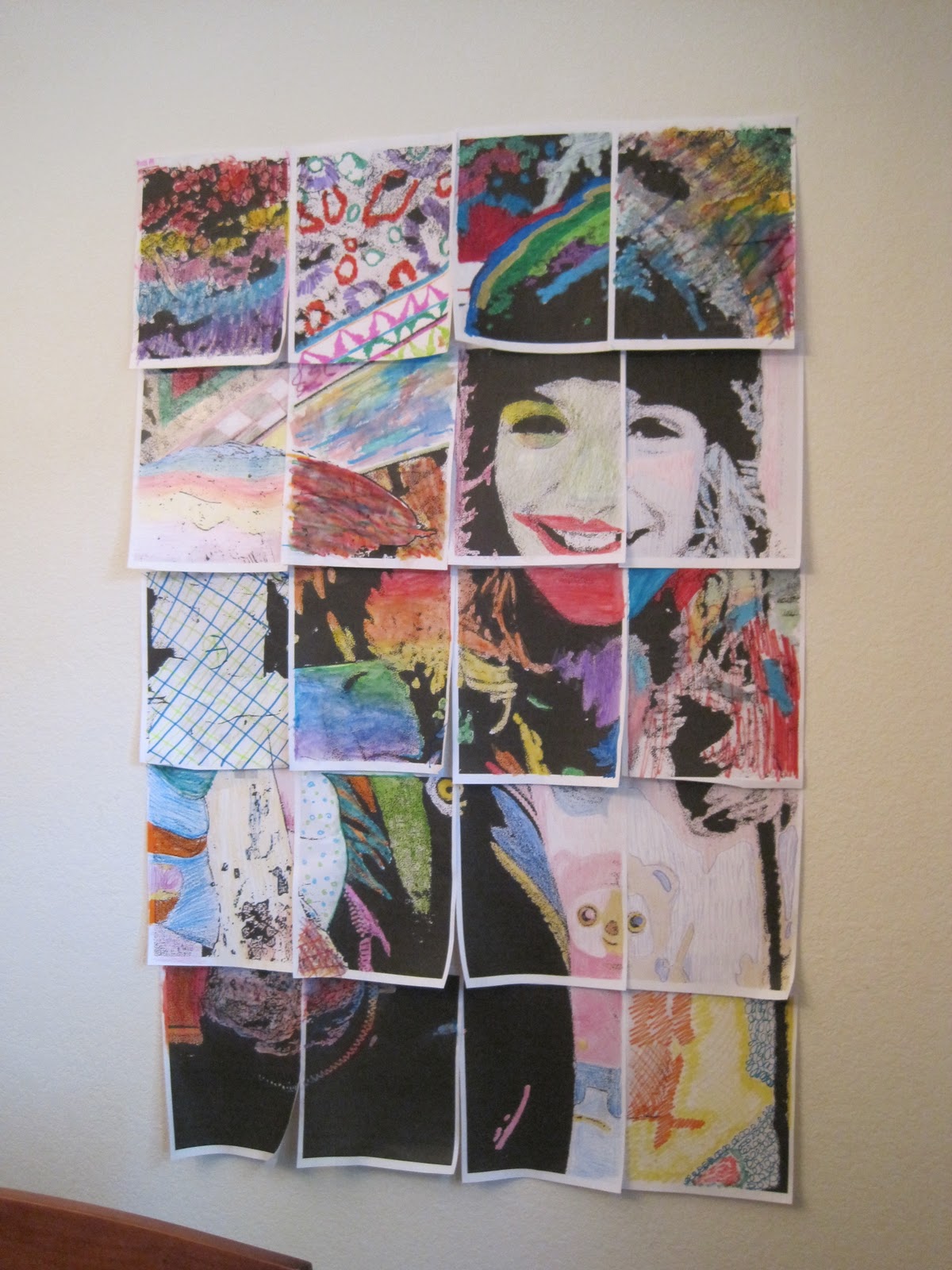SQUIDALICIOUS: Cheap Fun Art Projects How-To: Collaborative Photo Mosaic