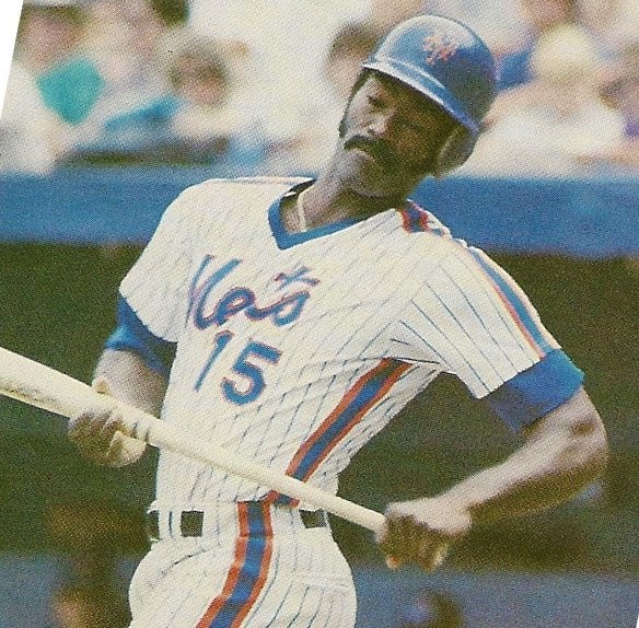 Remembering Mets History (1986) Mets Release George Foster