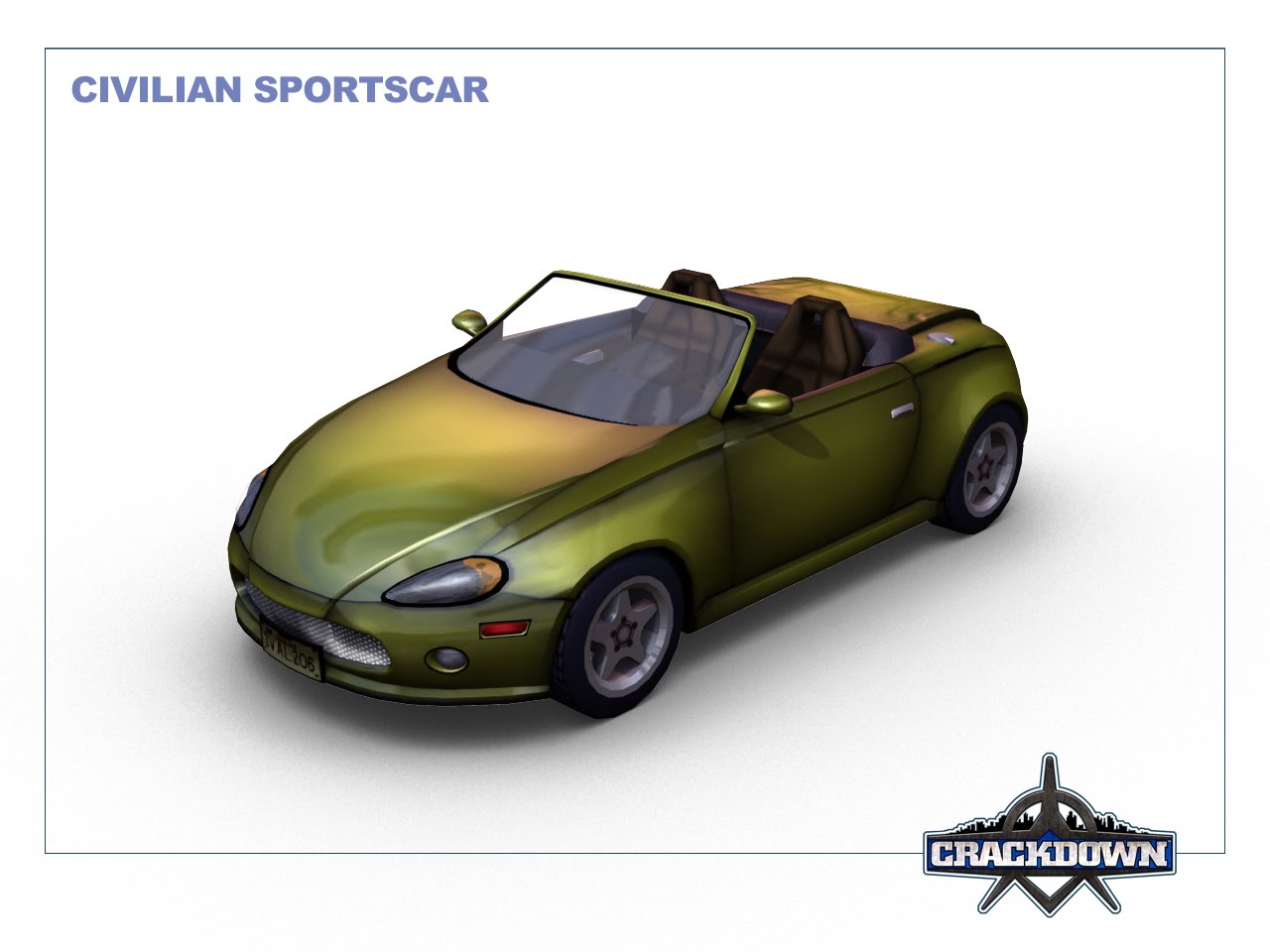 Gary Thomson 3D Artist: Crackdown Outsourced Vehicles