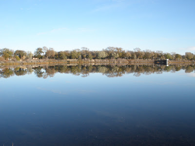 JOHN MARTIN DAM: Fall Reflections; John Martin Dam