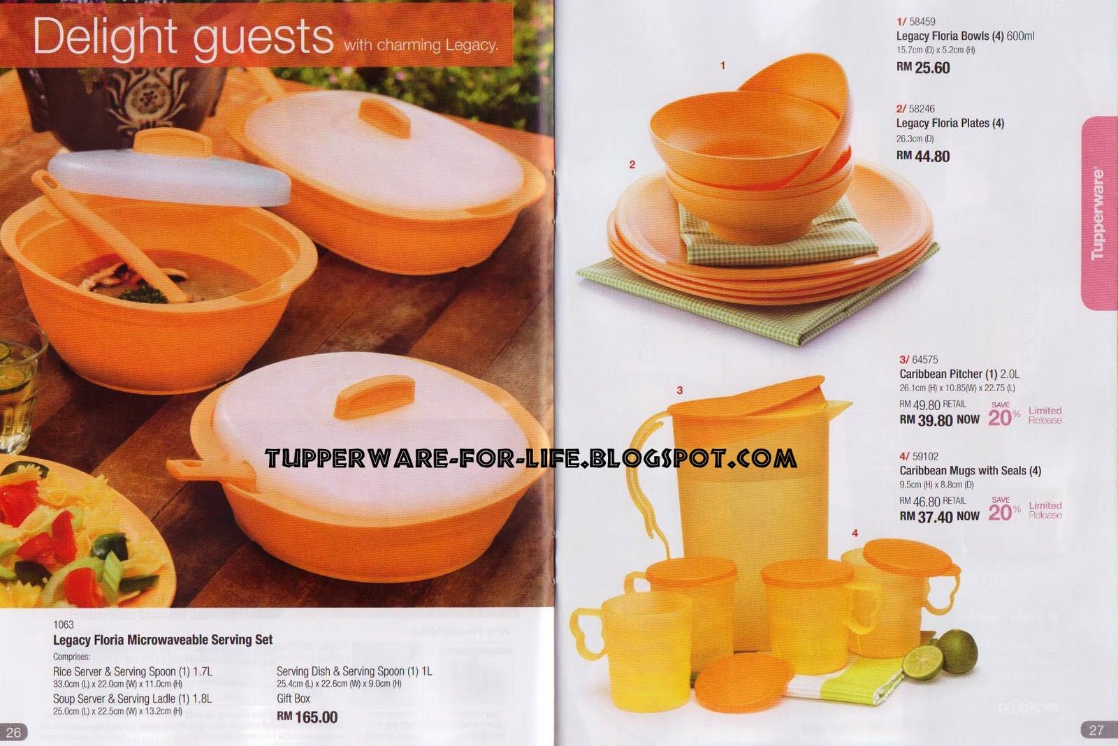 TUPPERWARE LATEST CATALOGUE APRIL 2010 | Tupperware Malaysia Online