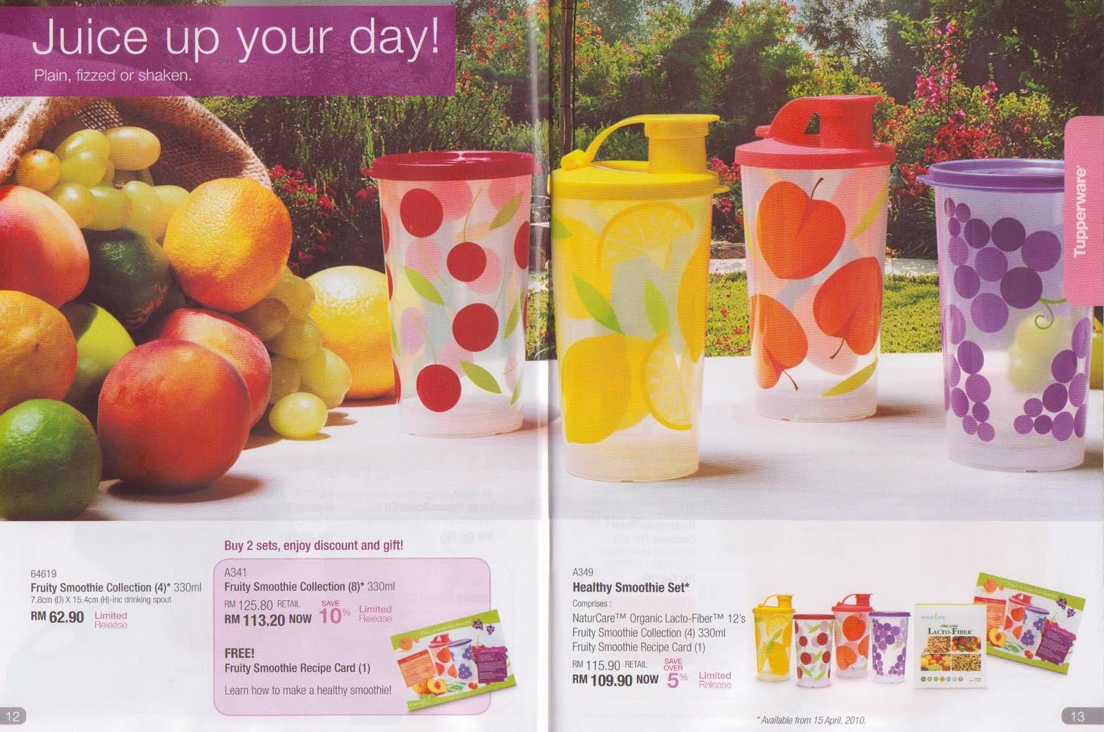 TUPPERWARE LATEST CATALOGUE APRIL 2010 | Tupperware Malaysia Online