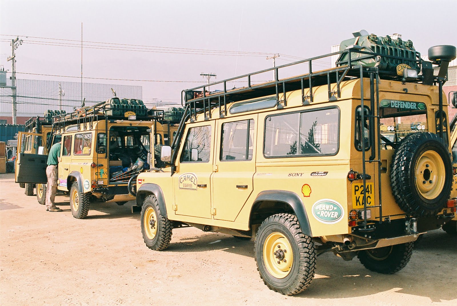 Camel Trophy Rally 1998, Chile: In the Parking Area