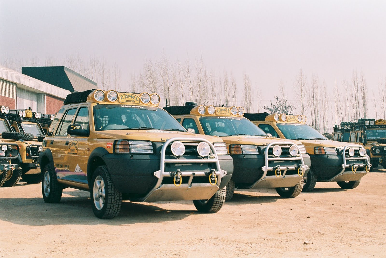 Camel Trophy Rally 1998, Chile: In the Parking Area