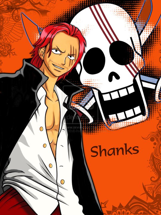 Wallpaper of Shanks Le Roux | Anime Fairy Blog