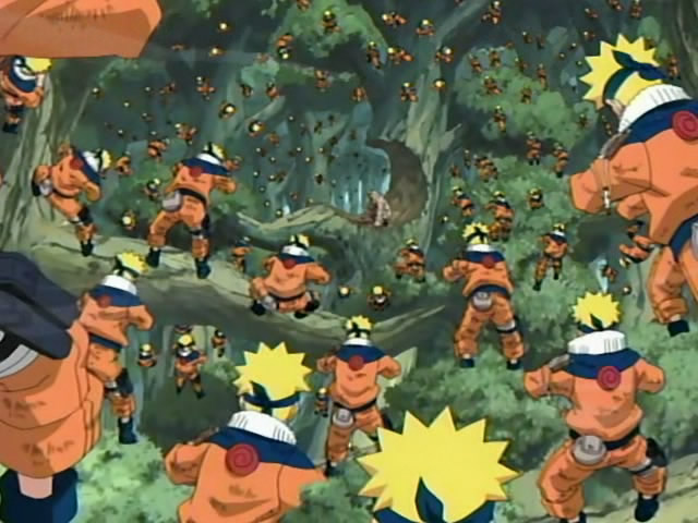 Anime Venus: Shadow Clone Naruto power