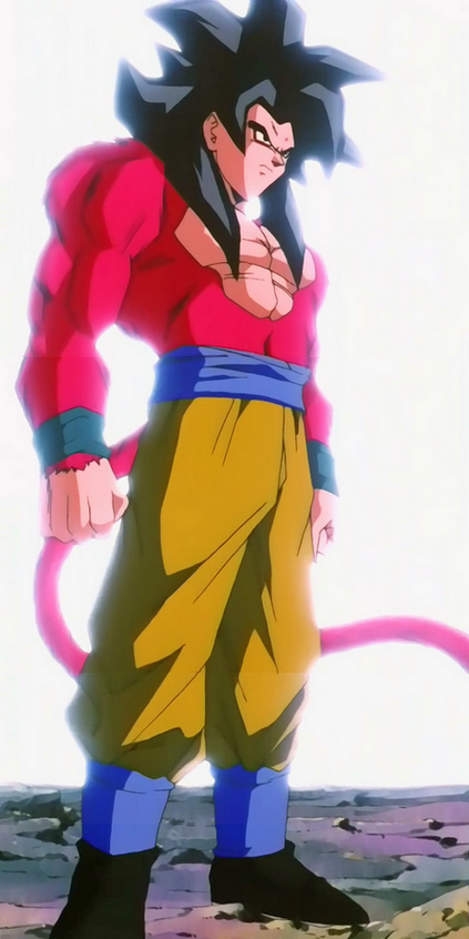 Son Goku Super saiyan 4 | Anime Fairy Blog