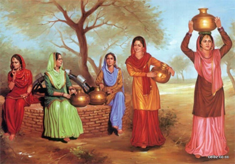 Amazing Traditional Punjabi Culture Paintings ~ PModels