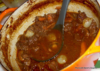 The Dutch Baker's Daughter: Beef Bourguignon…..my fancy beef stew meal.