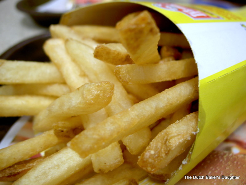 The Dutch Baker's Daughter: Wendy's New Natural Cut Fries with Sea Salt