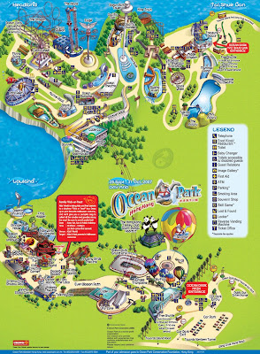 Oceanpark map