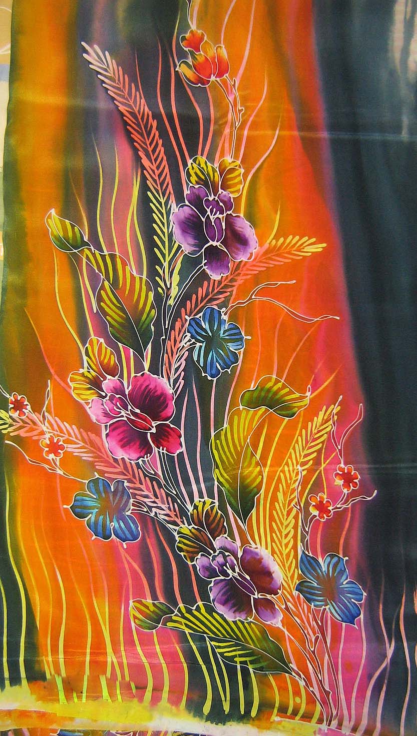 Batik Sutera (Silk Batik): Exclusive Crepe Silk Batik