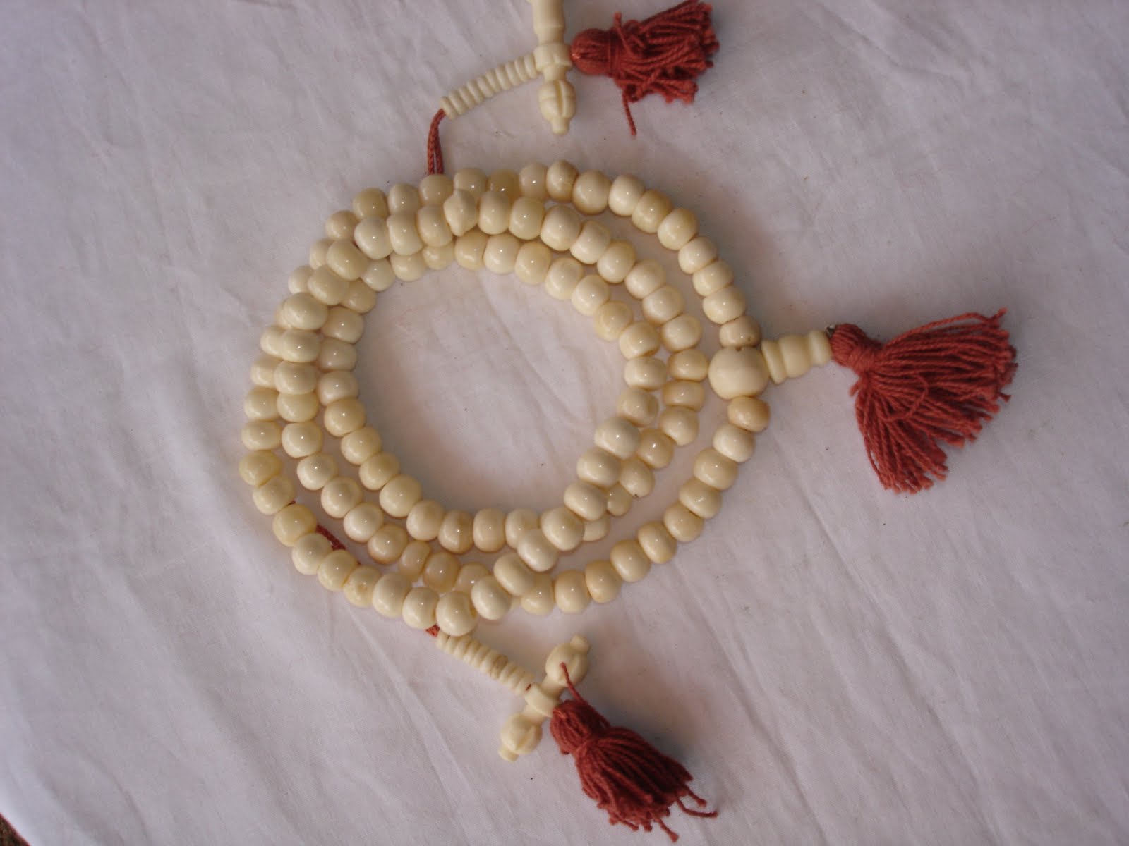 NEPAL WHOLESALE (Buddhist Malas & other items...): Bone Mala 5