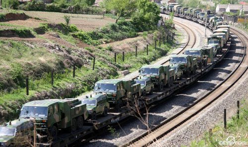 Pics of PLA Ground Force Equipment for Chinese/Russian Peace Mission ...