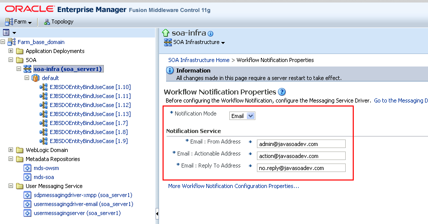 Beginning Java & SOA Development: Using GMail as Mail Server for Oracle ...