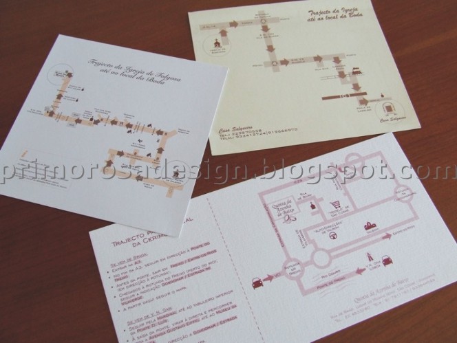 Primorosa - Design para Eventos: Mapas
