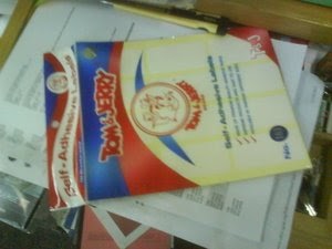 Berawal dari sebuah pengalaman: Setting Label Undangan Ukuran 103 &121