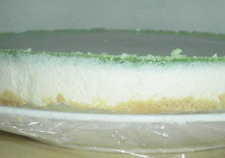 Blessed Homemaker: Chilled Yakult Yogurt Cake