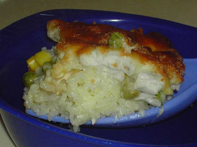 Blessed Homemaker: Fish Baked Rice