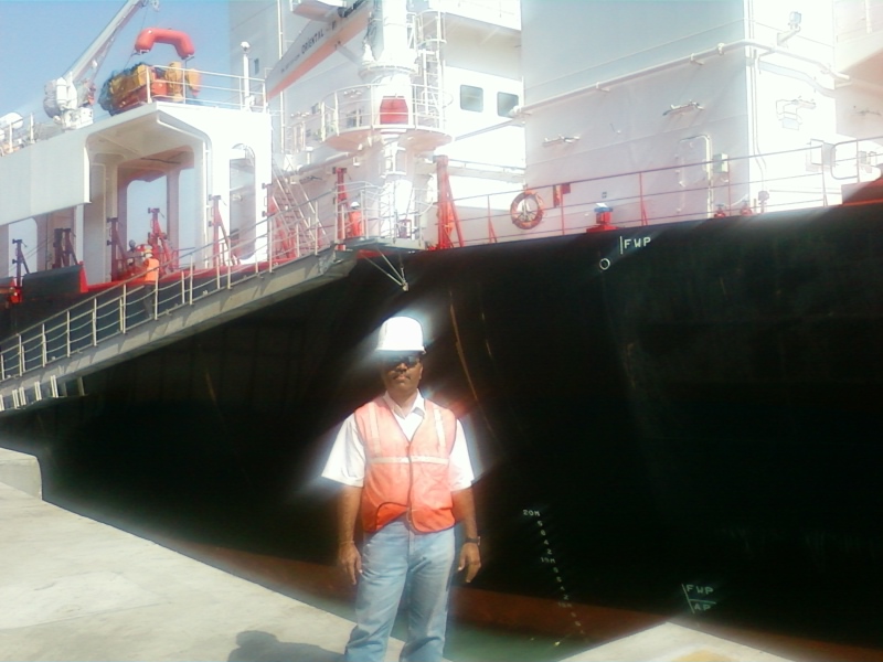 VIJAY PARMAR: Adani First Vessel M.V.RAHI