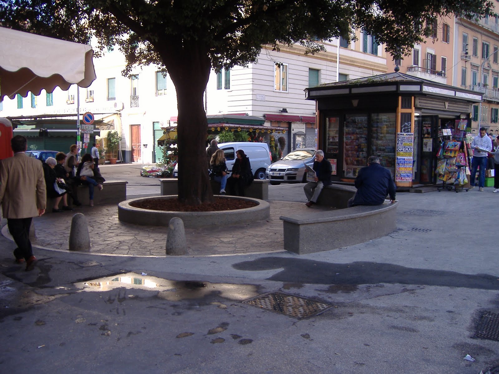 Roma Nove: Alberone: recupero dell'area intorno al celebre simbolo