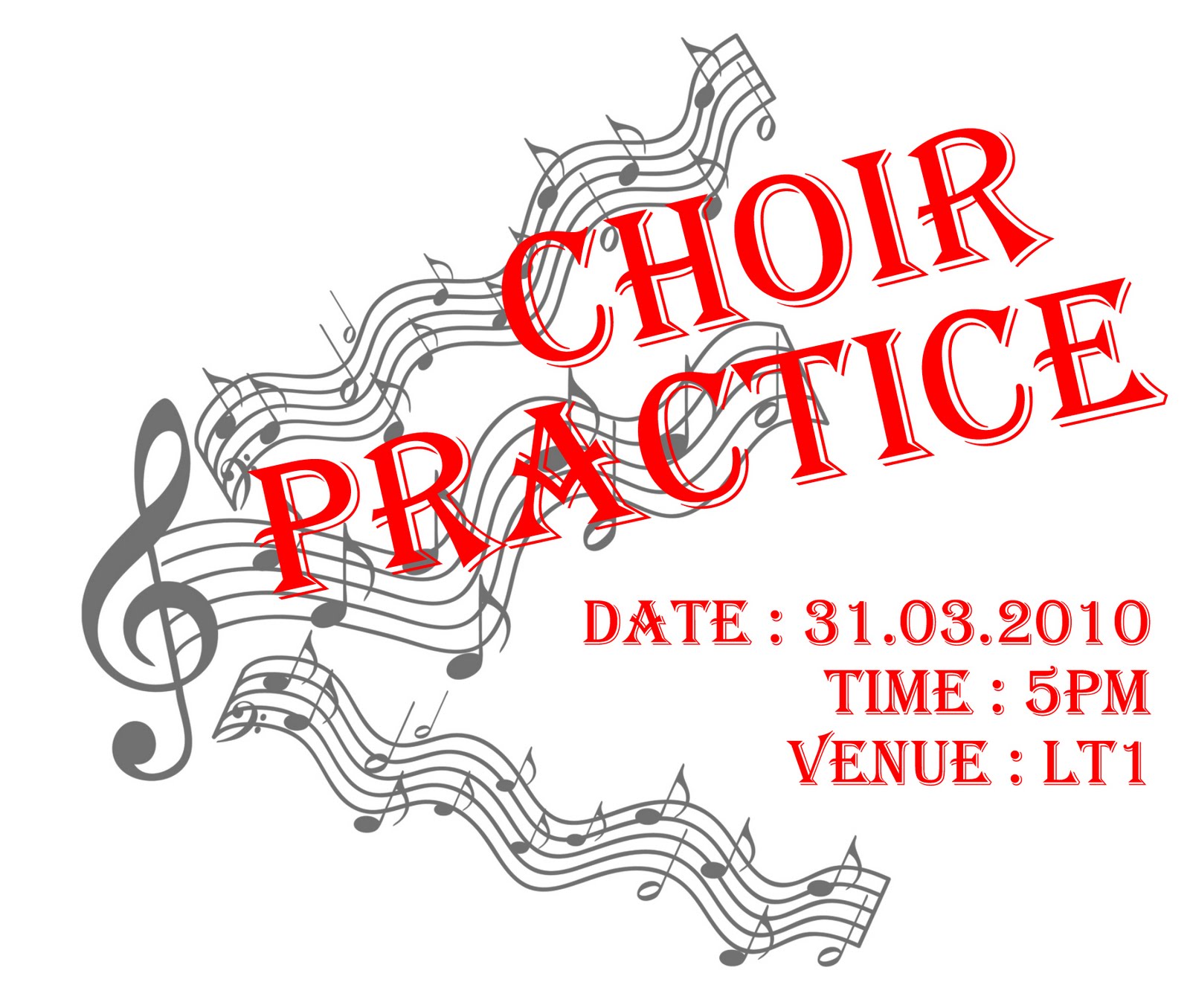 IMU Choir: Practice - 31.03.2010