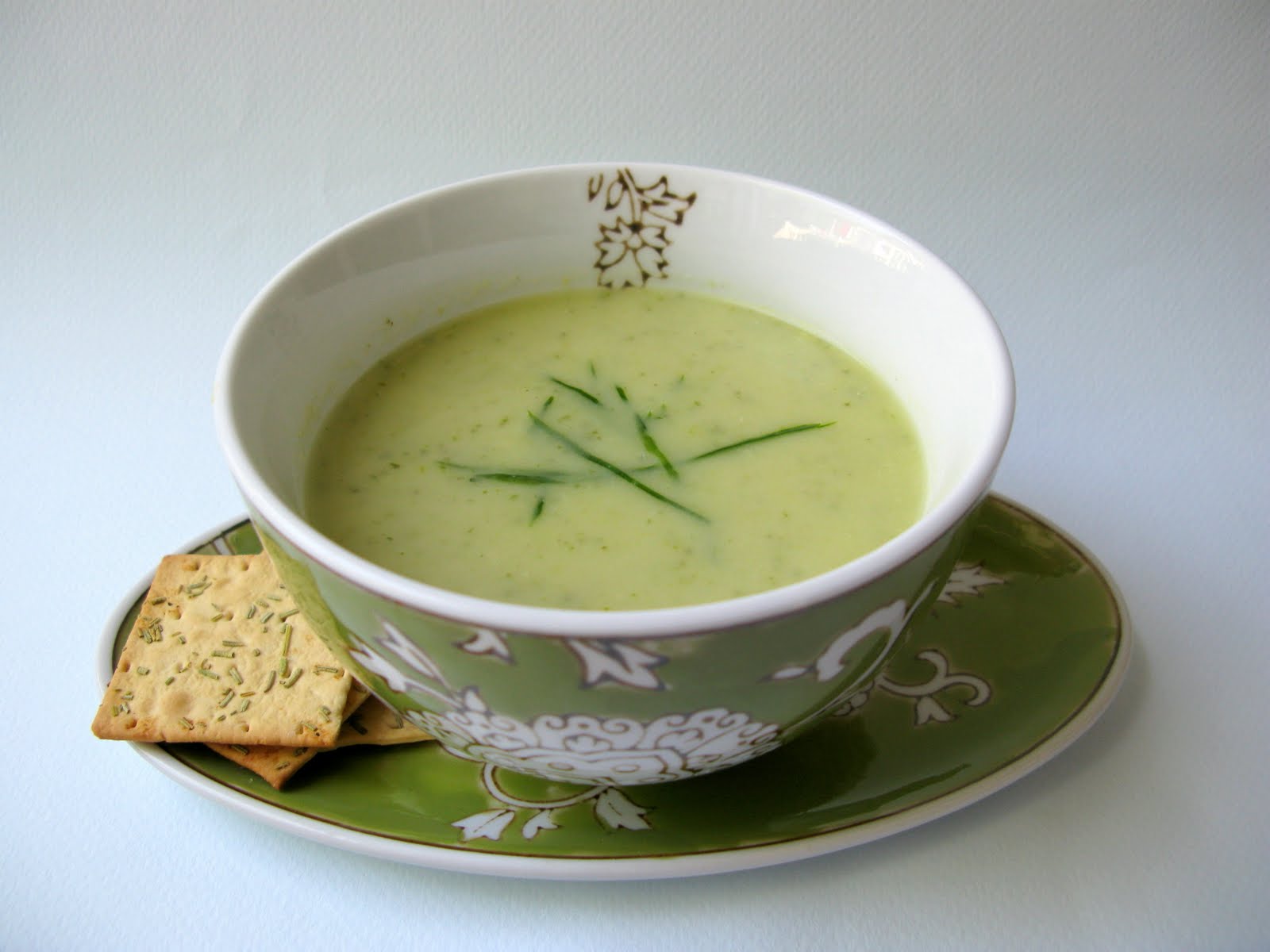 Au gré du marché: Crème de courgettes au Bleubry