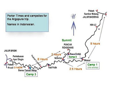 adventure: rute gunung argopuro (mountain routes Argopuro)