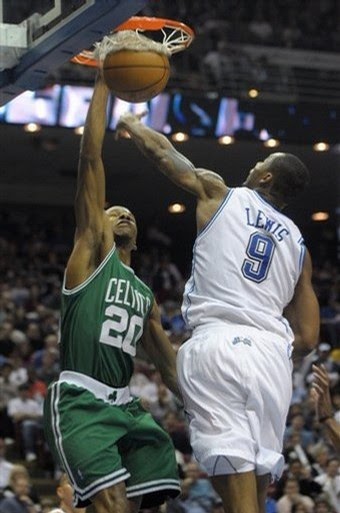 You Got Dunked On: Ray Allen Dunks On Rashard Lewis