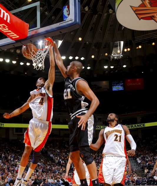 You Got Dunked On: Tim Duncan Dunks On Anthony Randolph