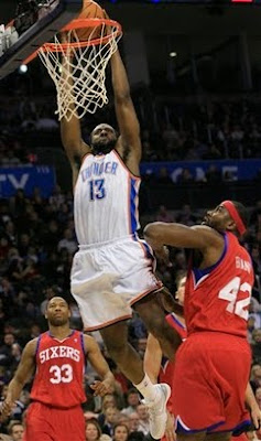 You Got Dunked On: 2009-2010 NBA Regular Season: James Harden Dunks On ...