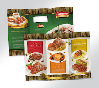 Flávio Novaes Creative Design: Folder Institucional | Ciacarne Alimentos