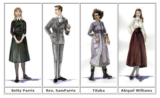 Bartleby's Scriveners: Crucible Fashion -- Puritanism Meets 1950's