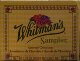 My Gourmet Guide: Whitman's Chocolates 1.75 oz Sampler