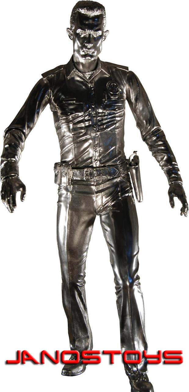 JANOSTOYS: Figura Terminator 2, T-1000 liquid metal, NECA sellada.