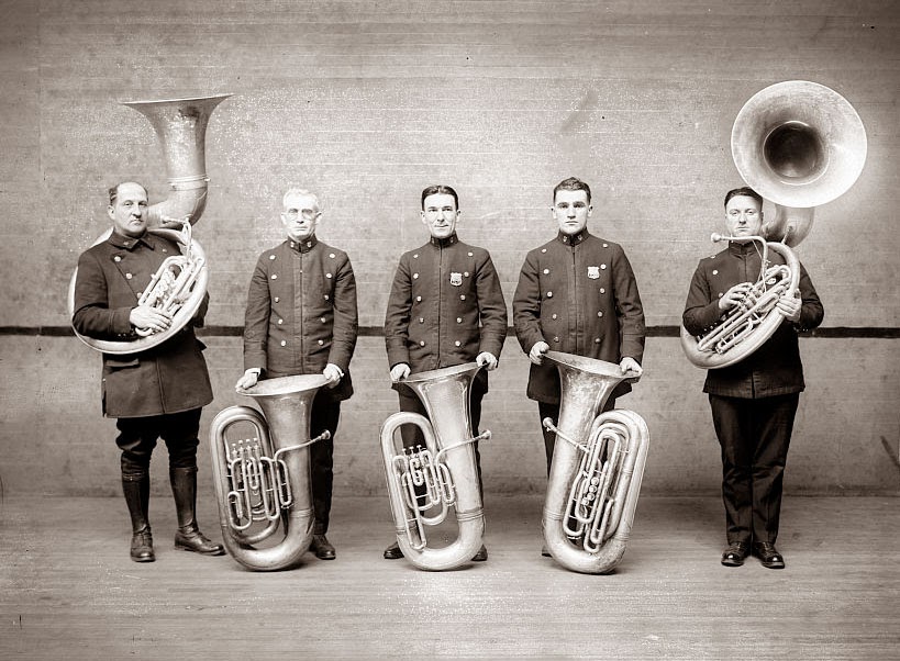 Old Picture of the Day: Tubas