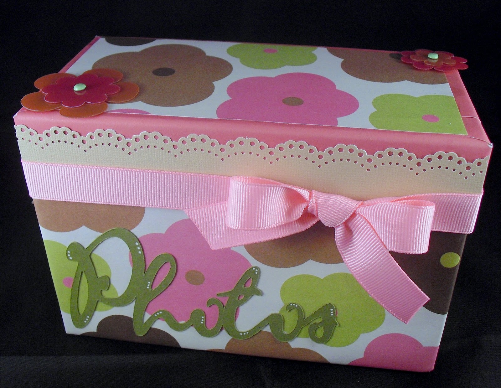 Made by Momo: $1 Michaels Recipe Boxes turned into Gifts...