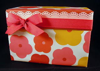 Made by Momo: $1 Michaels Recipe Boxes turned into Gifts...