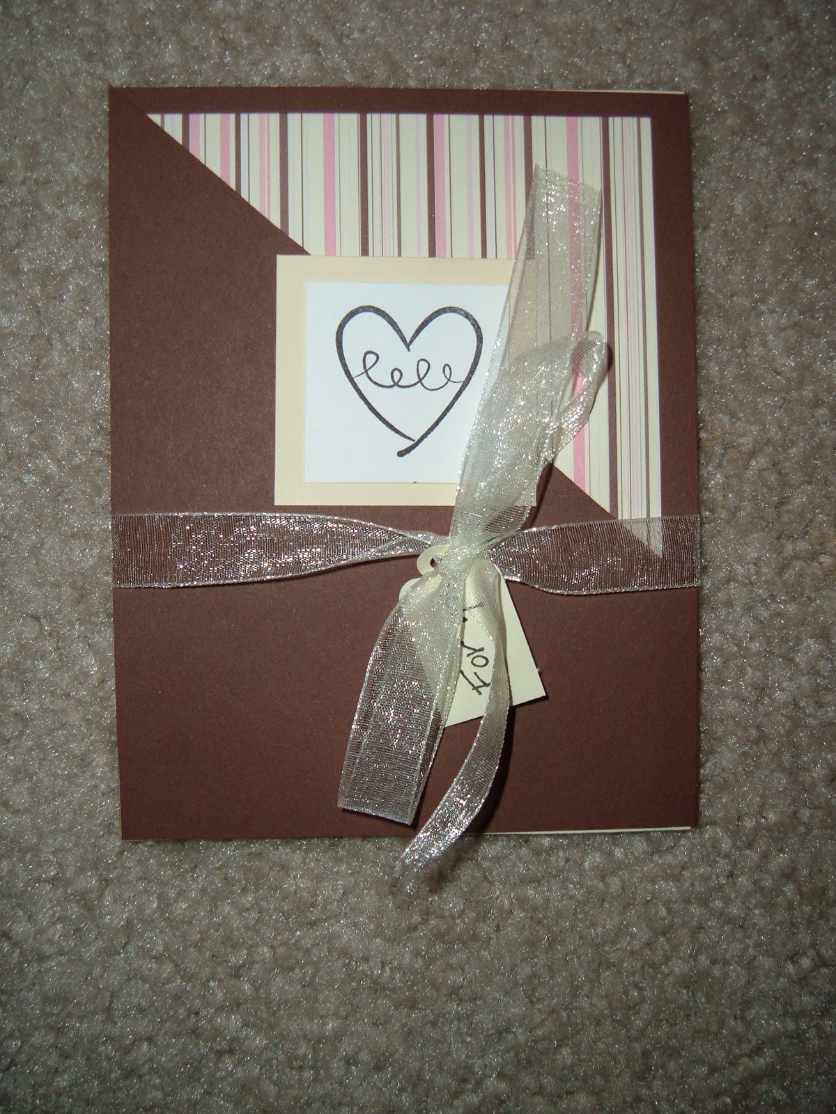 Craving a Brownie: Homemade cards - It is so easy!