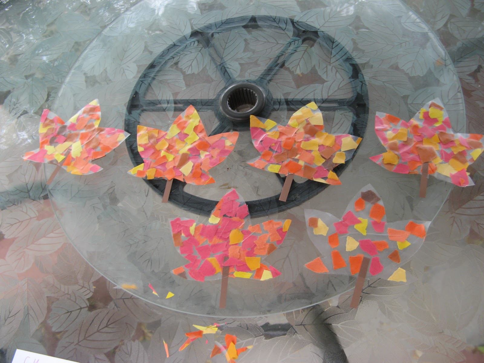 Blue Preschool: Fall Leaves Lesson