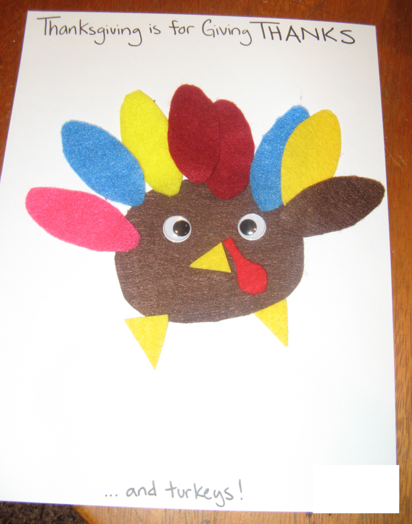 Blue Preschool: Thanksgiving- Giving Thanks!