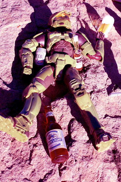 Master Chief Off Duty