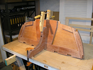 Art's Boat Build: Transom Build