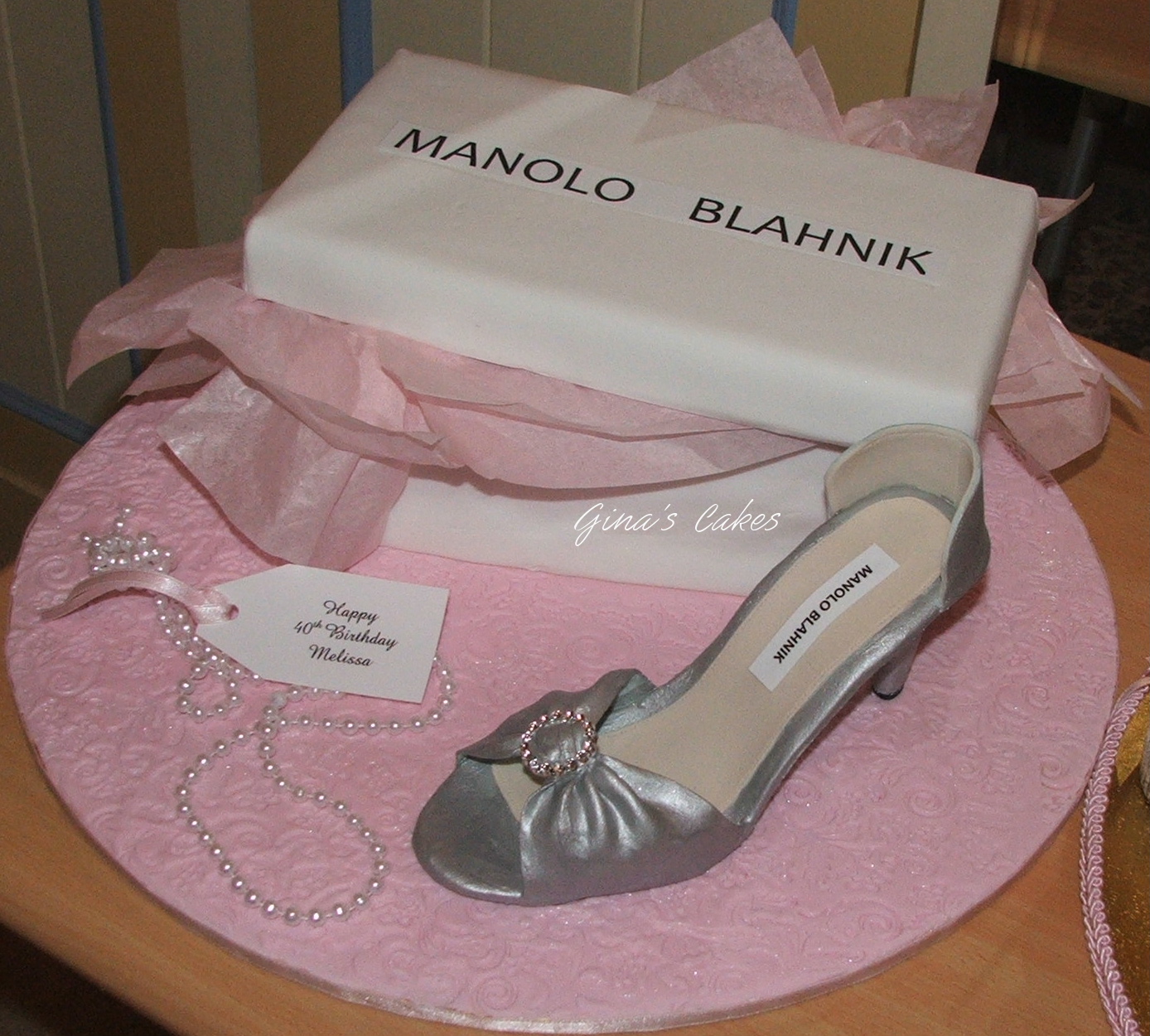 Manolo Blahnik Shoe Box
