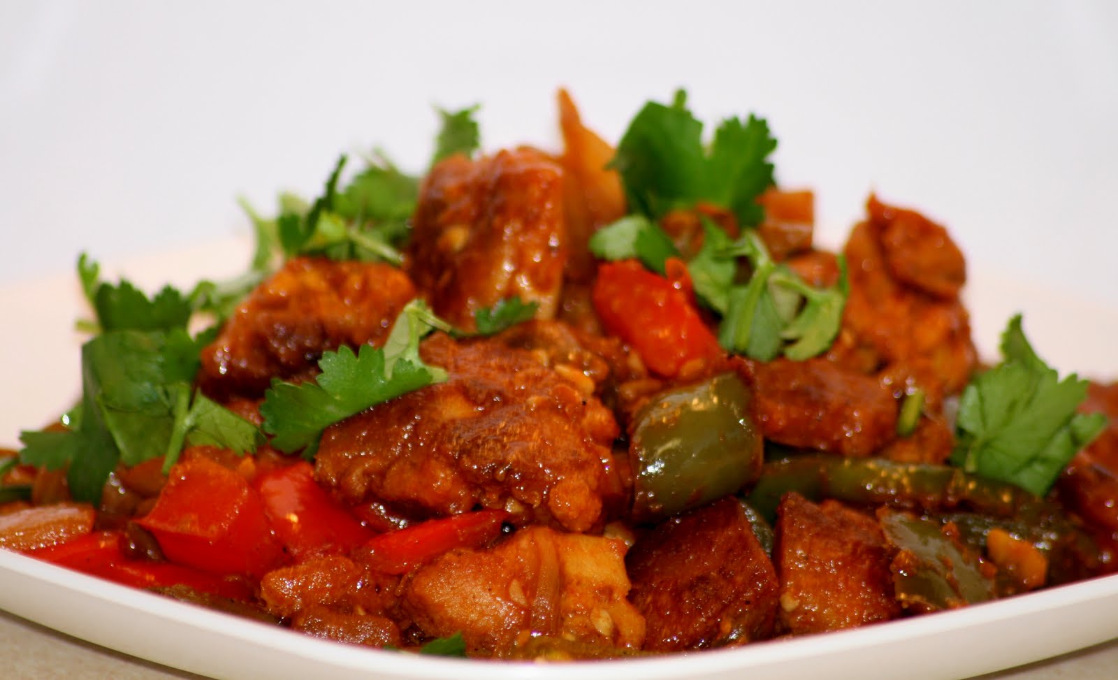 Third Kitchen: Chilly chicken (dry)